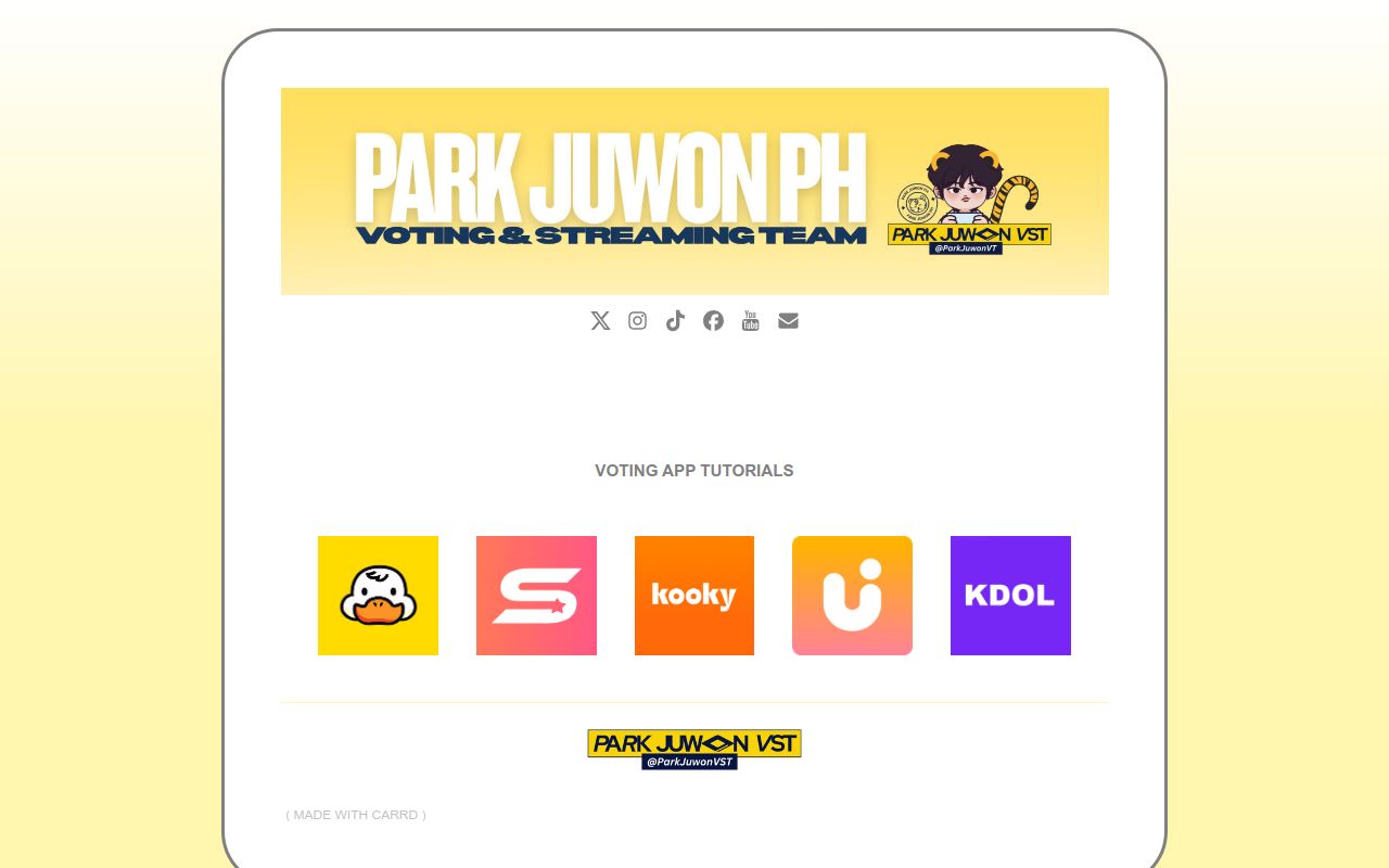 Voting Tutorials by PJWPH